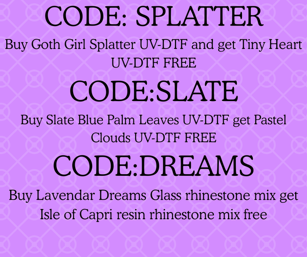 COUPON CODES AVAILABLE THROUGH 1/18/2026 @11:30pm CST – LittleLee and Rose
