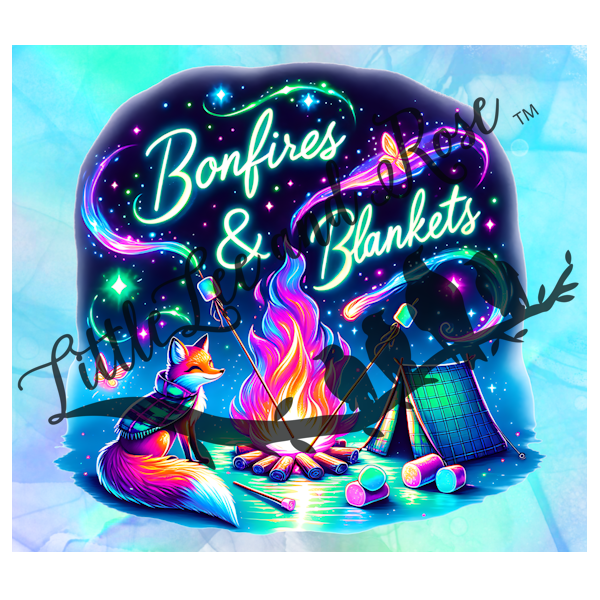 .Bonfires and Blankets - Tumbler, Sublimation, or Vinyl – LittleLee and ...