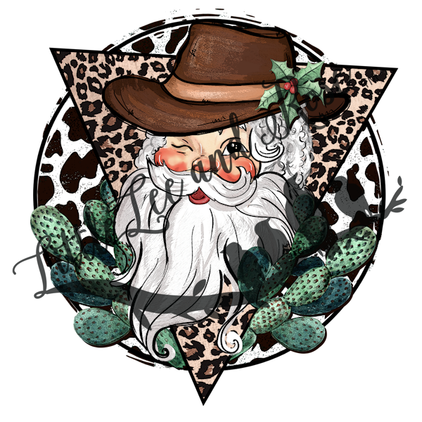 Sassy Santa UV-DTF – LittleLee and Rose